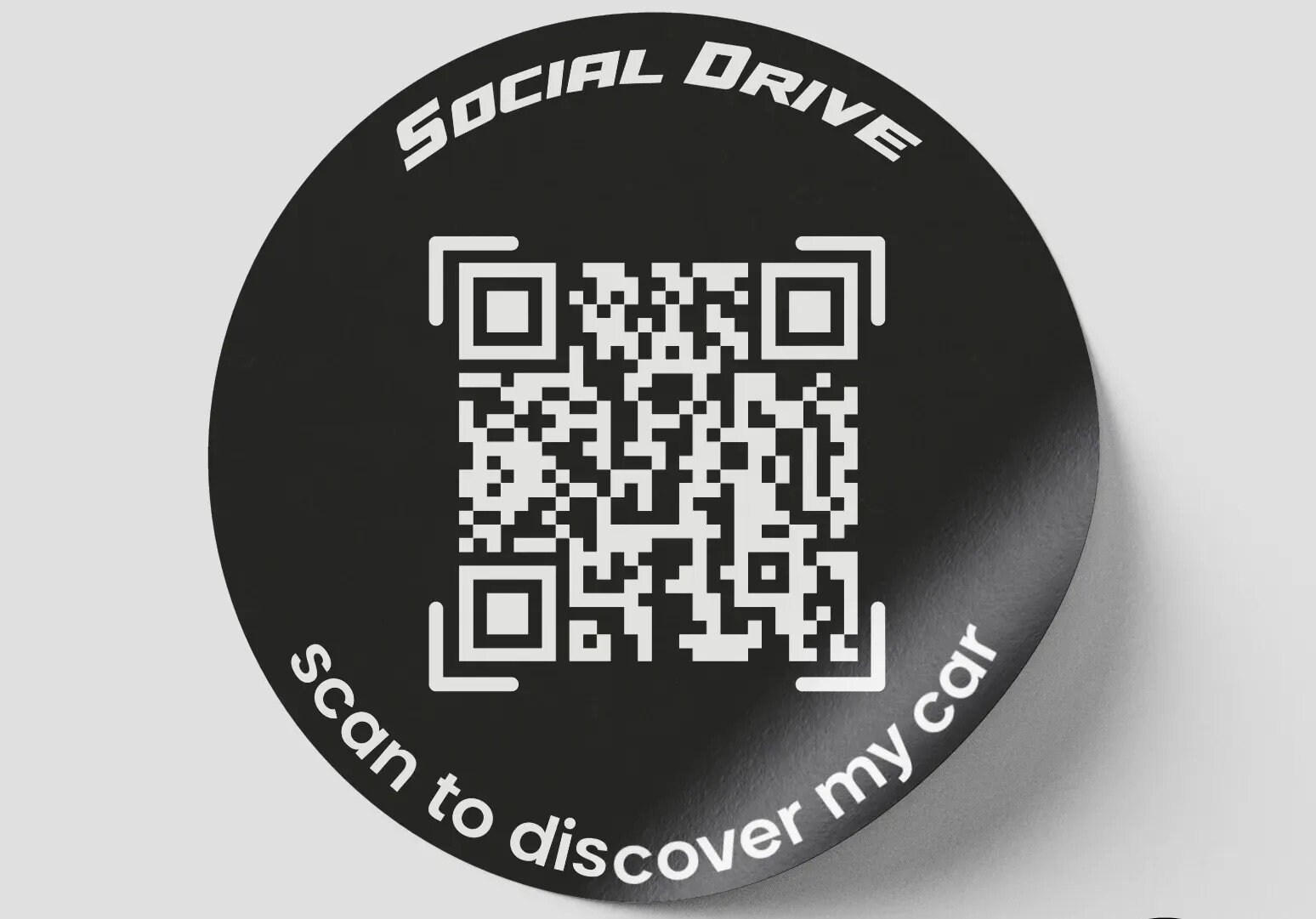 Connected Sticker for Cars - Share Your Car Specs With a QR Code - Etsy