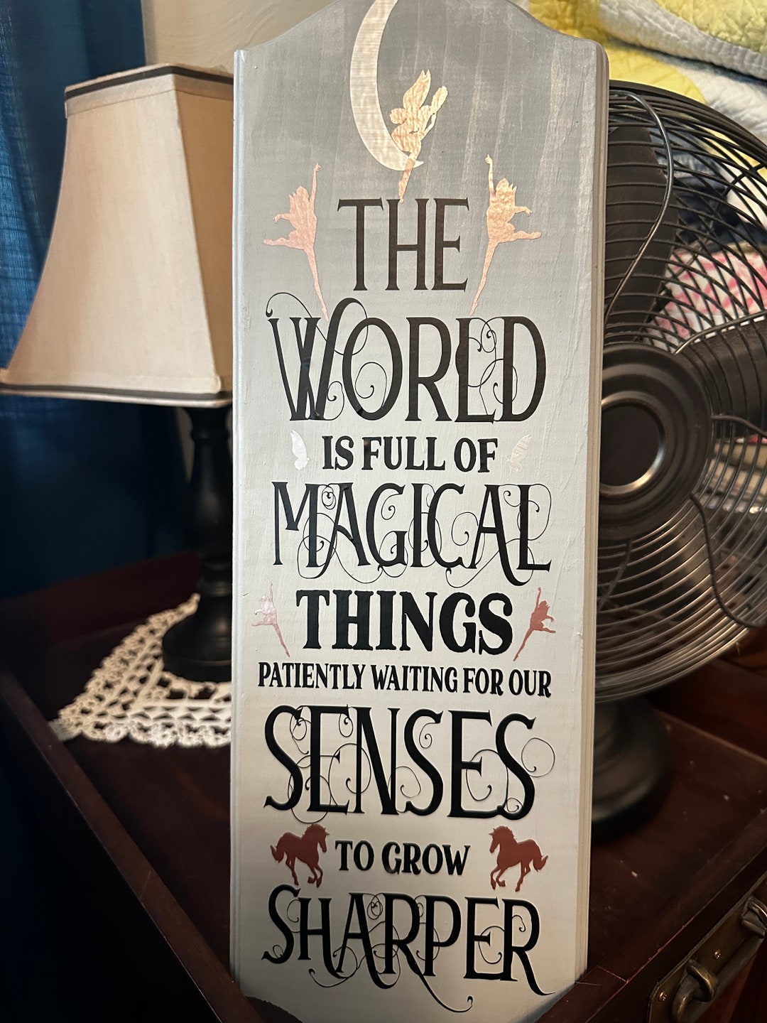 The World is Full of Magical Things Metaphysical Spiritual Wooden Sign ...