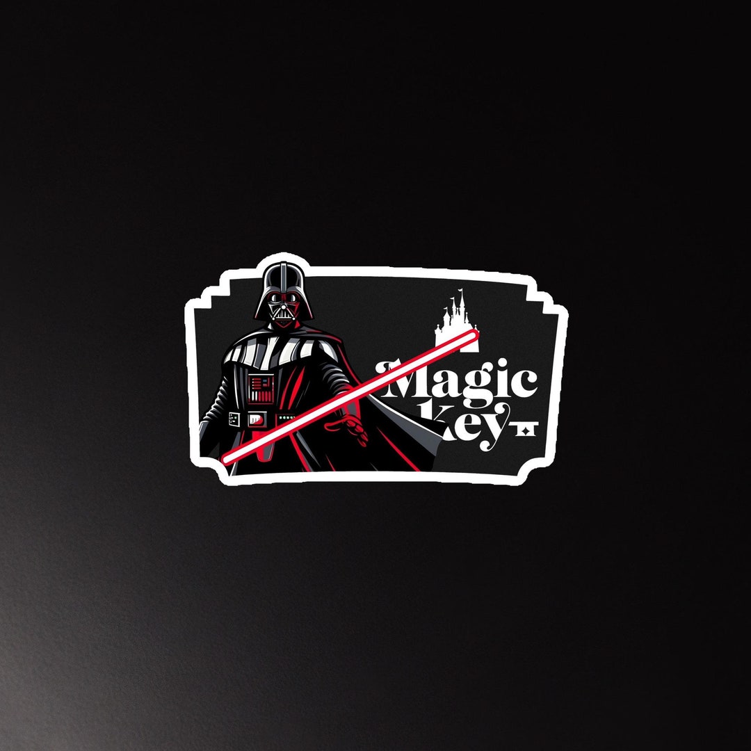 Darth Vader Magic Key Magnet Star Wars Magnet Disneyland Refrigerator ...