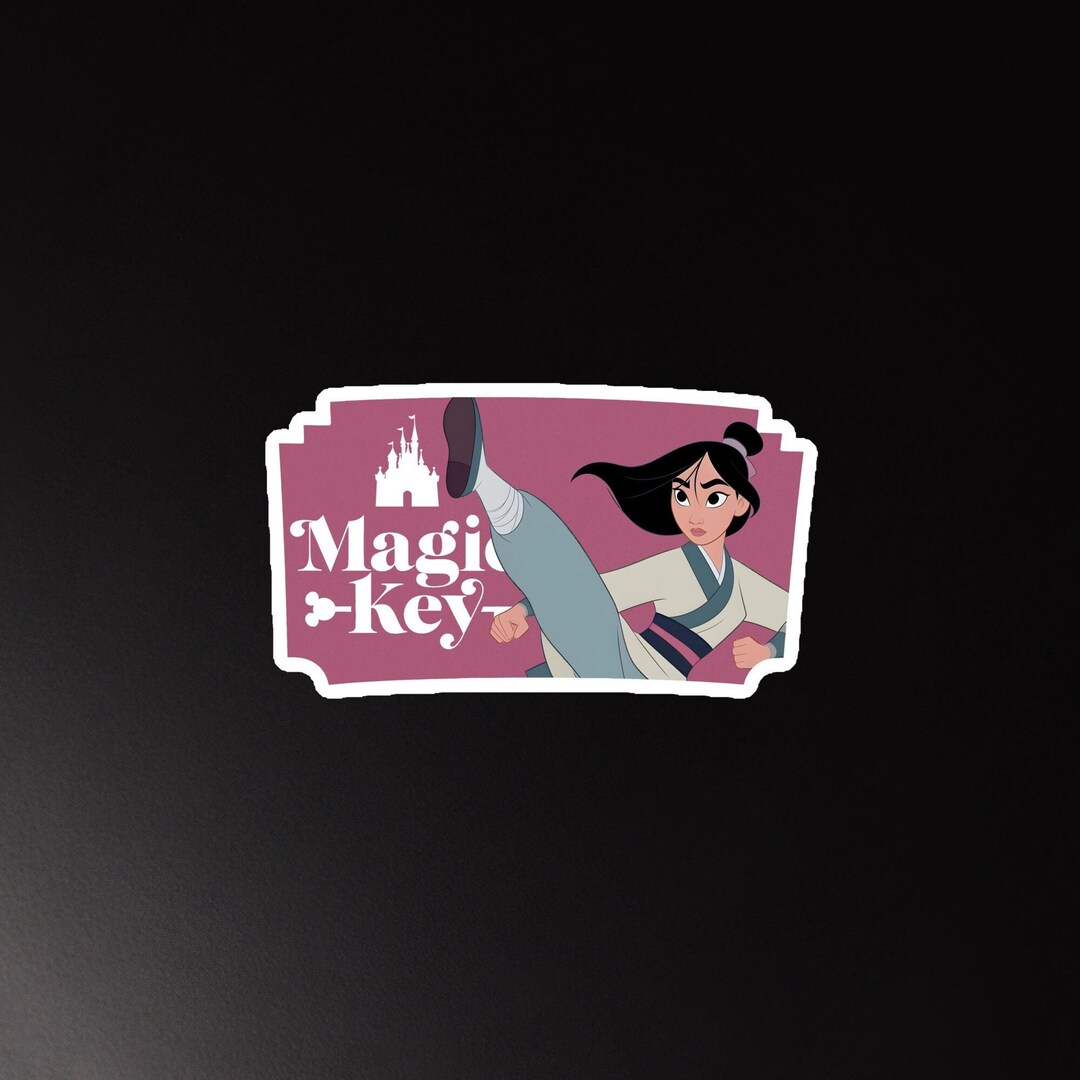 Mulan Disney Magic Key Magnet Disney Princess Magnet Disneyland ...