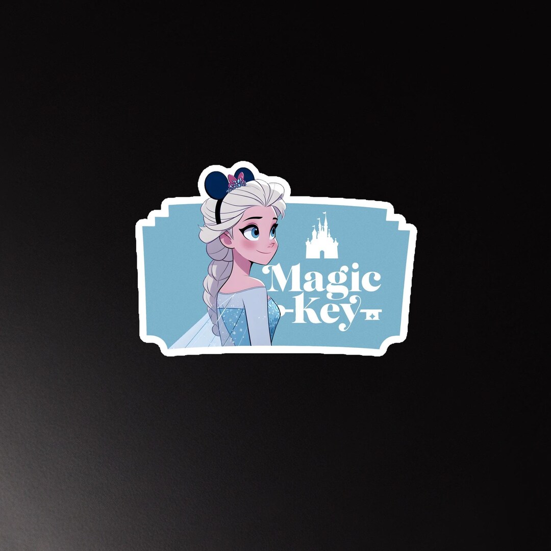 Elsa Disney Magic Key Magnet Disney Frozen Magnet Disneyland ...
