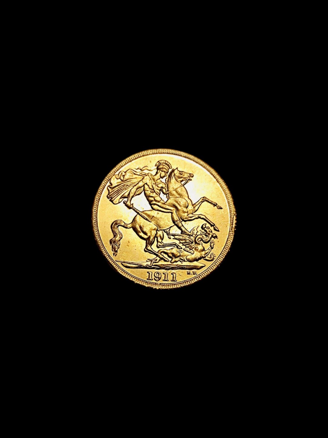 1911 King George V Gold Plated Sovereign Coin Replica - Etsy