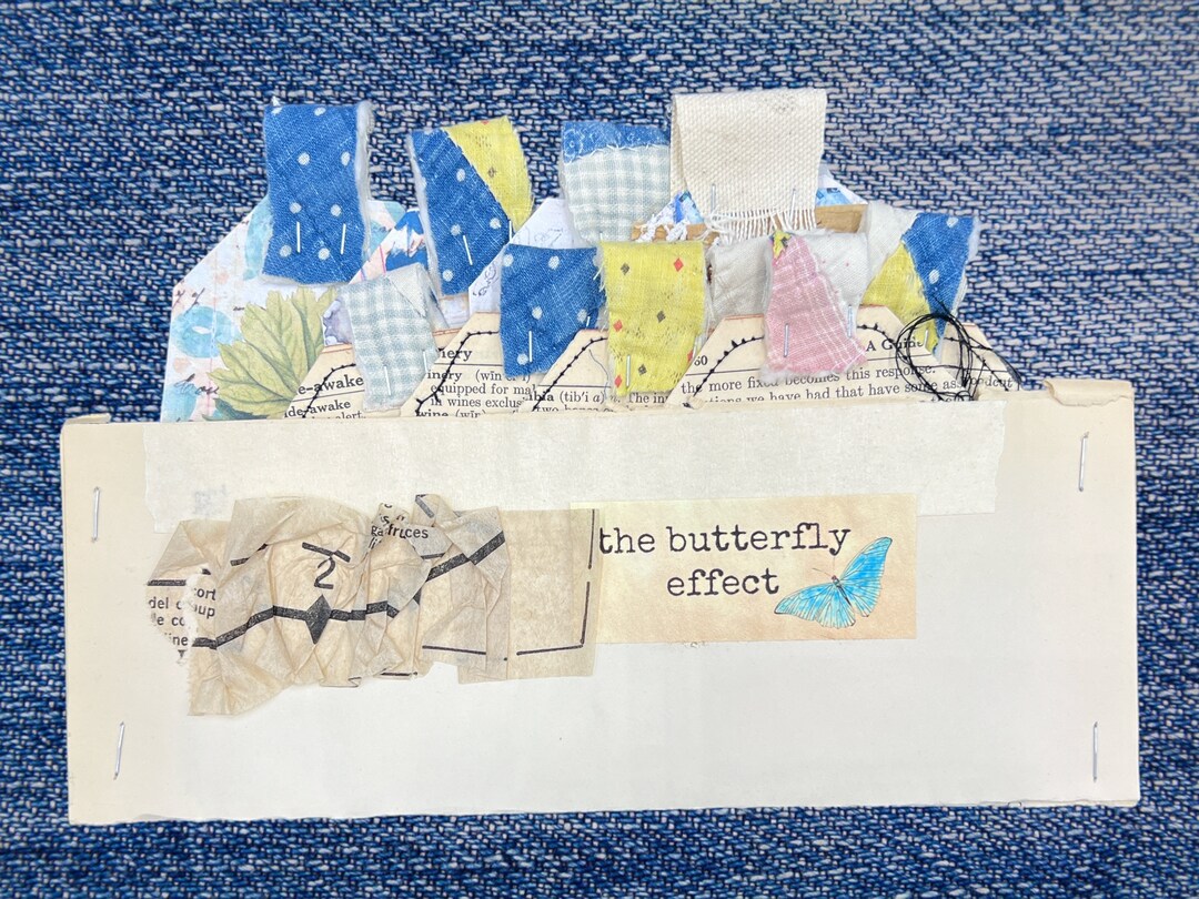 Junk Journal Ephemera Keeper Pocket Ephemera Storage Organizer Filled