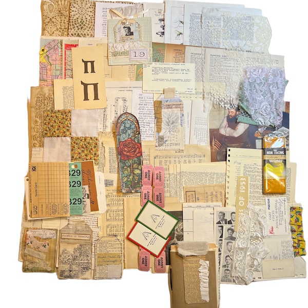 Ephemera Kit - Etsy