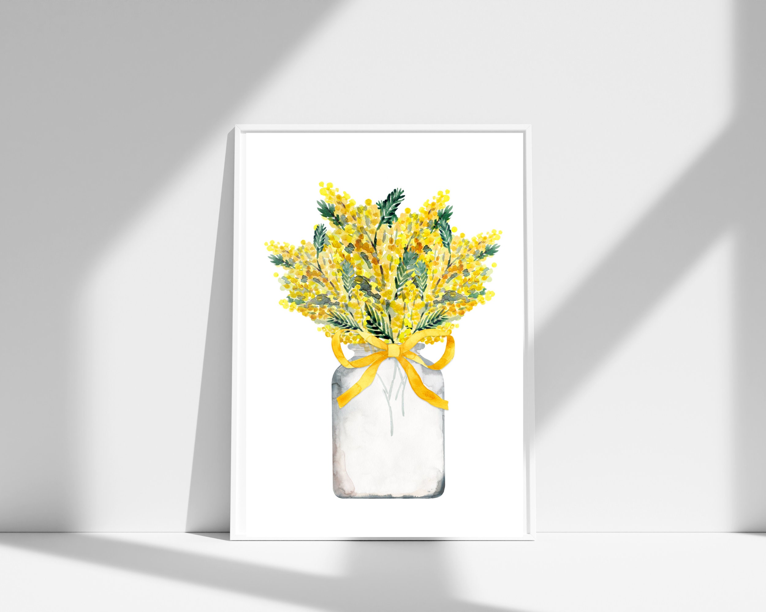 Potted Plant Theme Bundle Mailed Prints Set 6, Printed & Mailed Plant ...