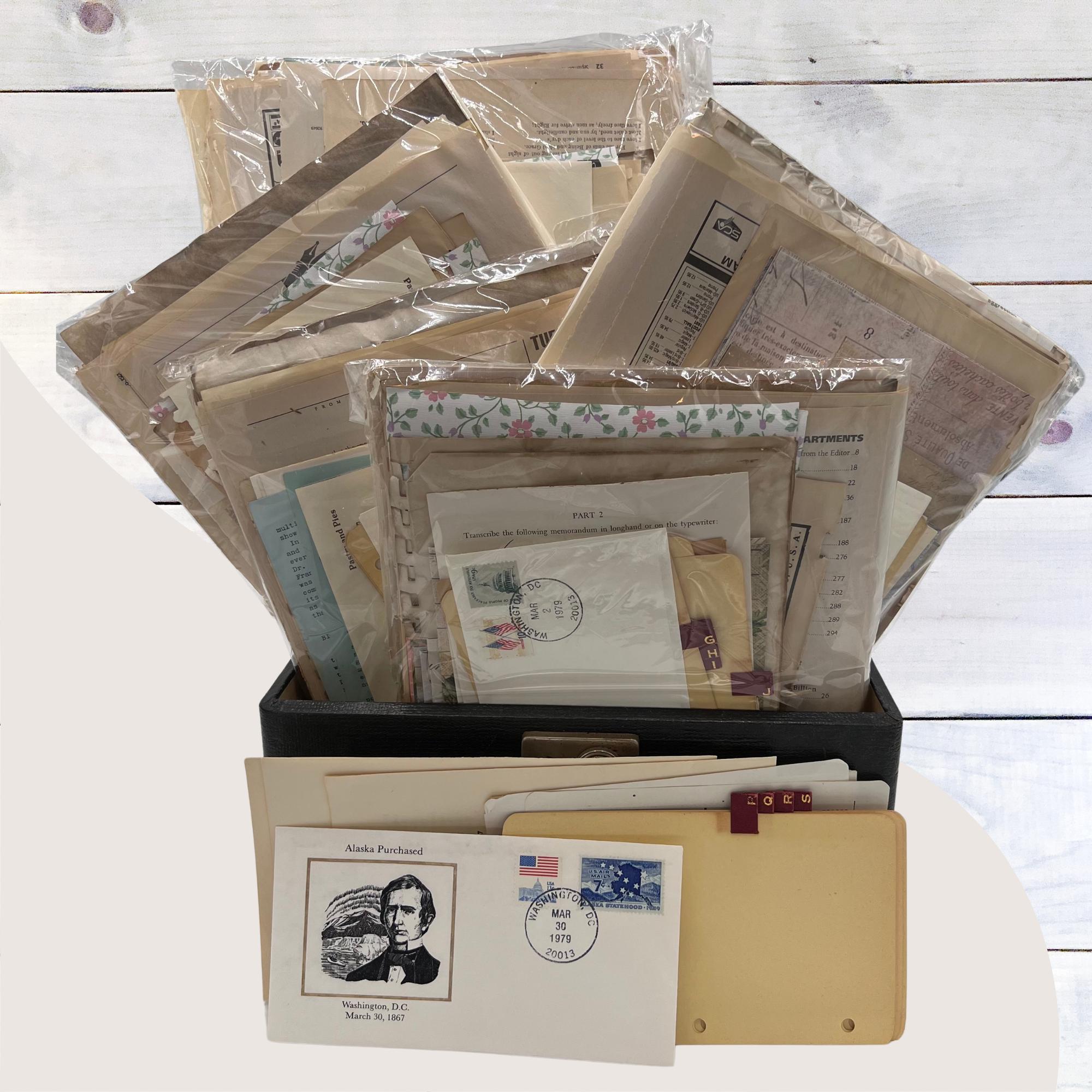 Vintage-new Mixed Book Page Bundle, Junk Journal Papers, Supplies ...