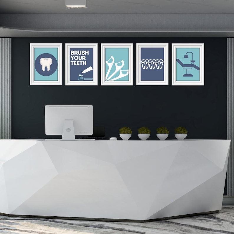Dentist Clinic Art, Dentistry Office Wall Art, Orthodontics Surgery ...