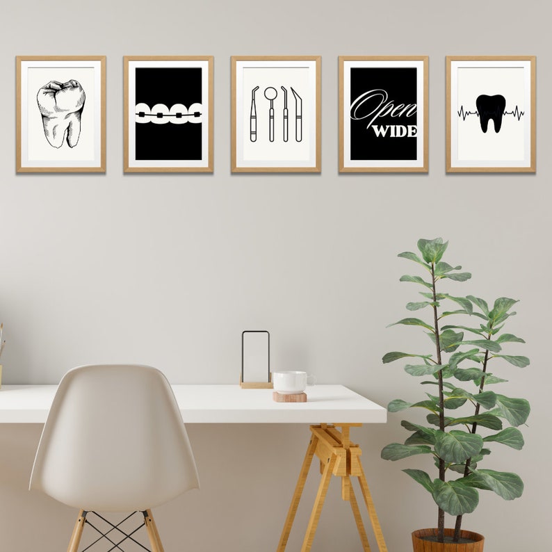 Dentist Clinic Art, Dentistry Office Wall Art, Orthodontics Surgery ...
