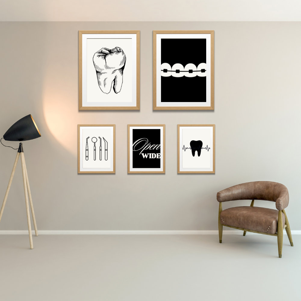 Dentist Clinic Art, Dentistry Office Wall Art, Orthodontics Surgery ...