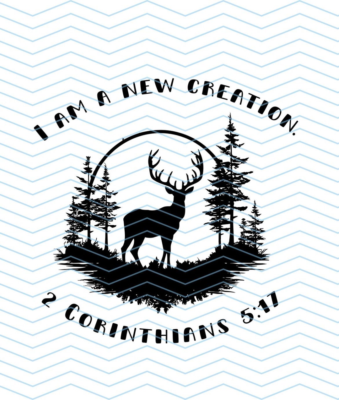 I Am a New Creation SVG - Etsy
