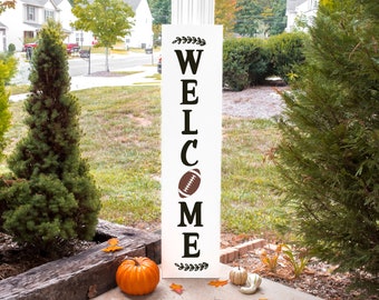 Happy Fall Y'all Front Porch Sign | Fall Porch Leaner | Welcome Sign ...