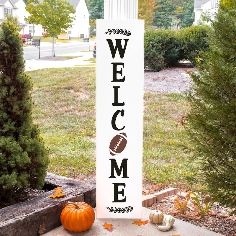 Football Porch Sign - Etsy