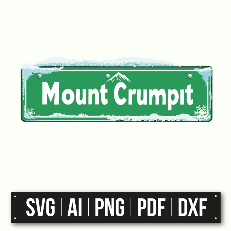 Grinch Mount Crumpit Sign - Etsy
