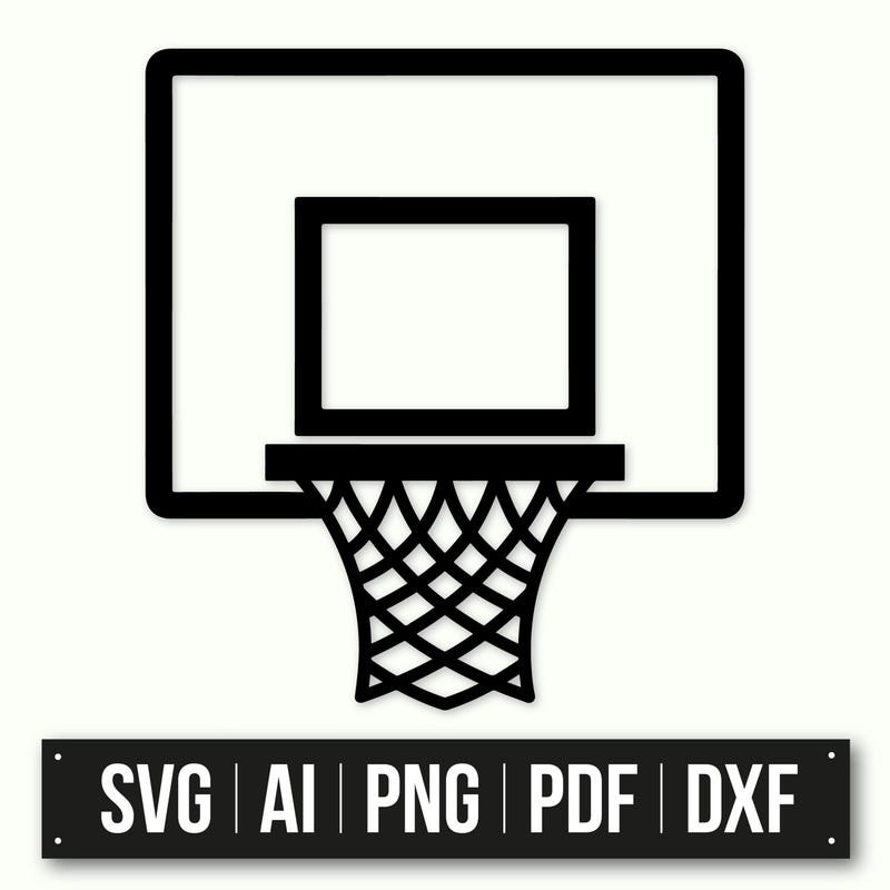 Basketball Net Svg - Etsy