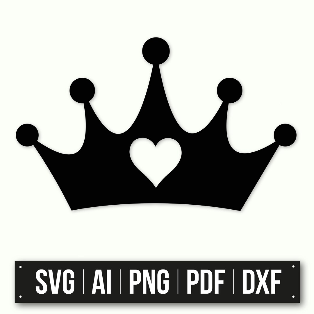 Crown SVG | Princess Tiara Cut File | Instant Download | Royal Crown ...