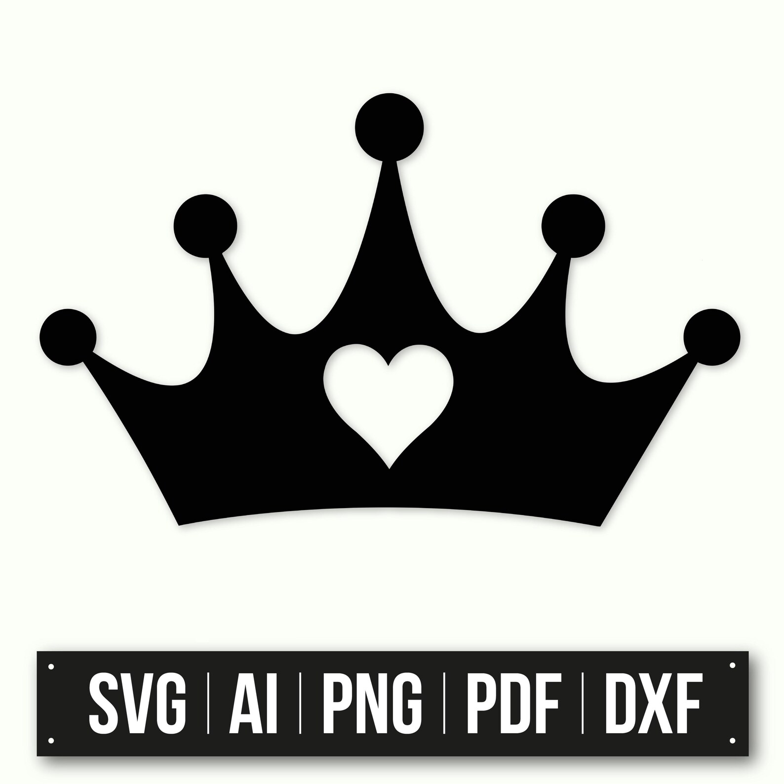 Crown SVG | Princess Tiara Cut File | Instant Download | Royal Crown ...