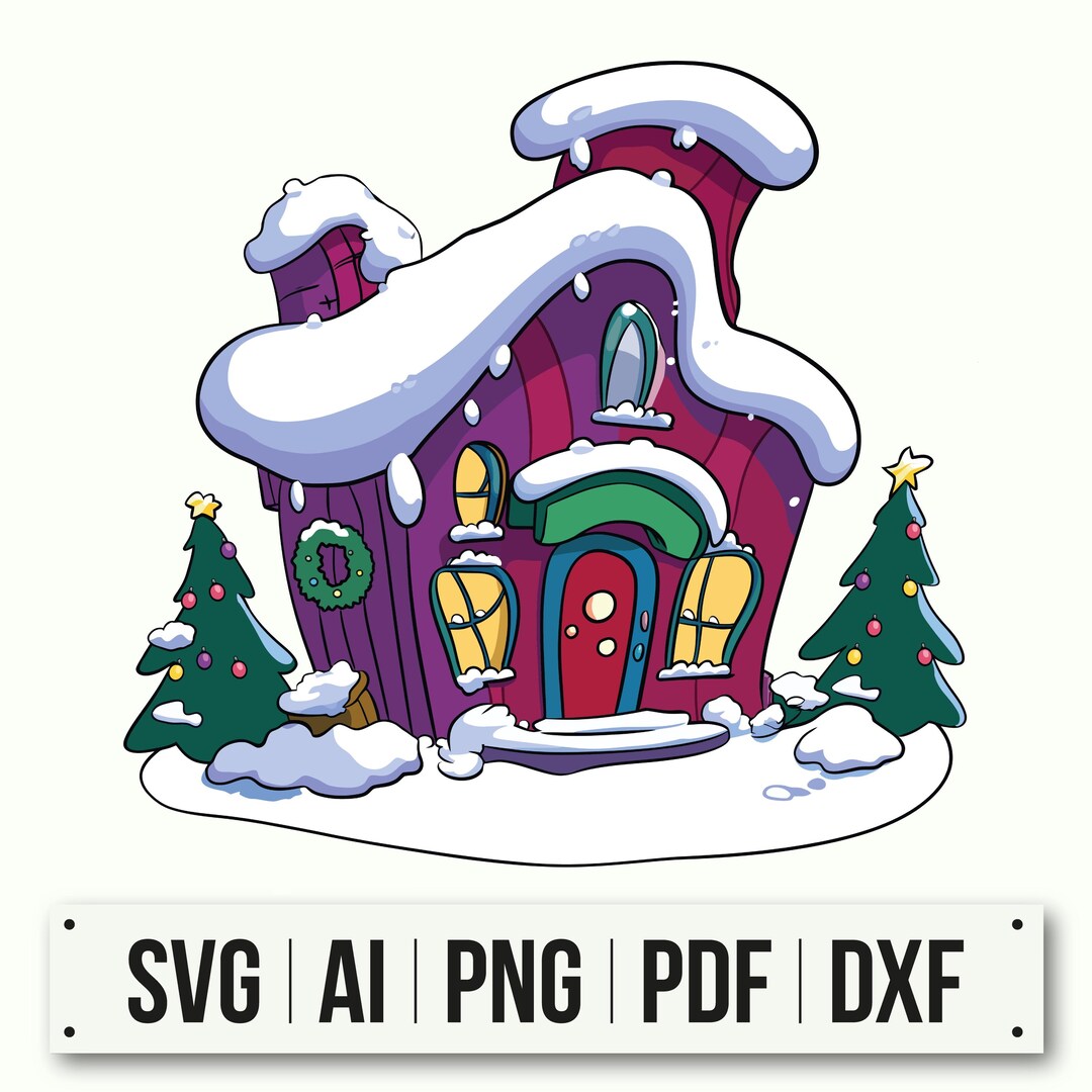 Grinch Cave | Instant Download | Grinch SVG | Welcome to Whoville Door ...