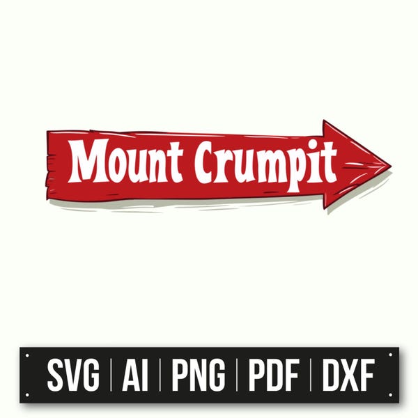 Mount Crumpit Sign - Etsy