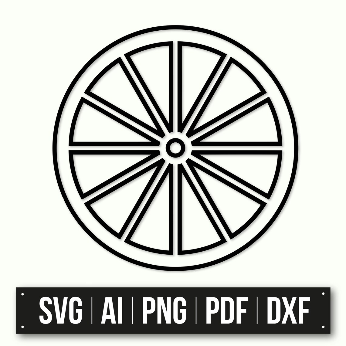 Minimalist Wheel Design | Instant Download | Geometric Art | Printable ...