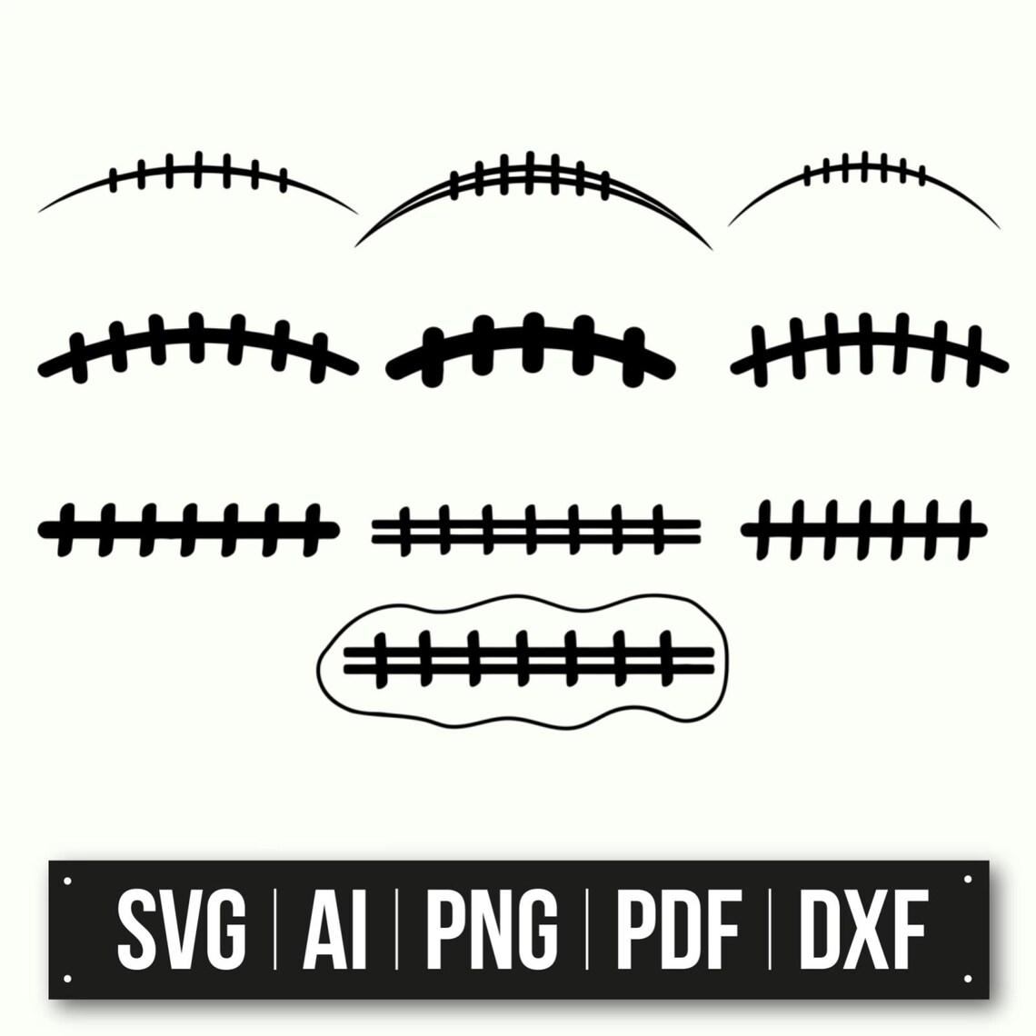 Vector Stitch Elements | Instant Download | Decorative Stitches SVG ...