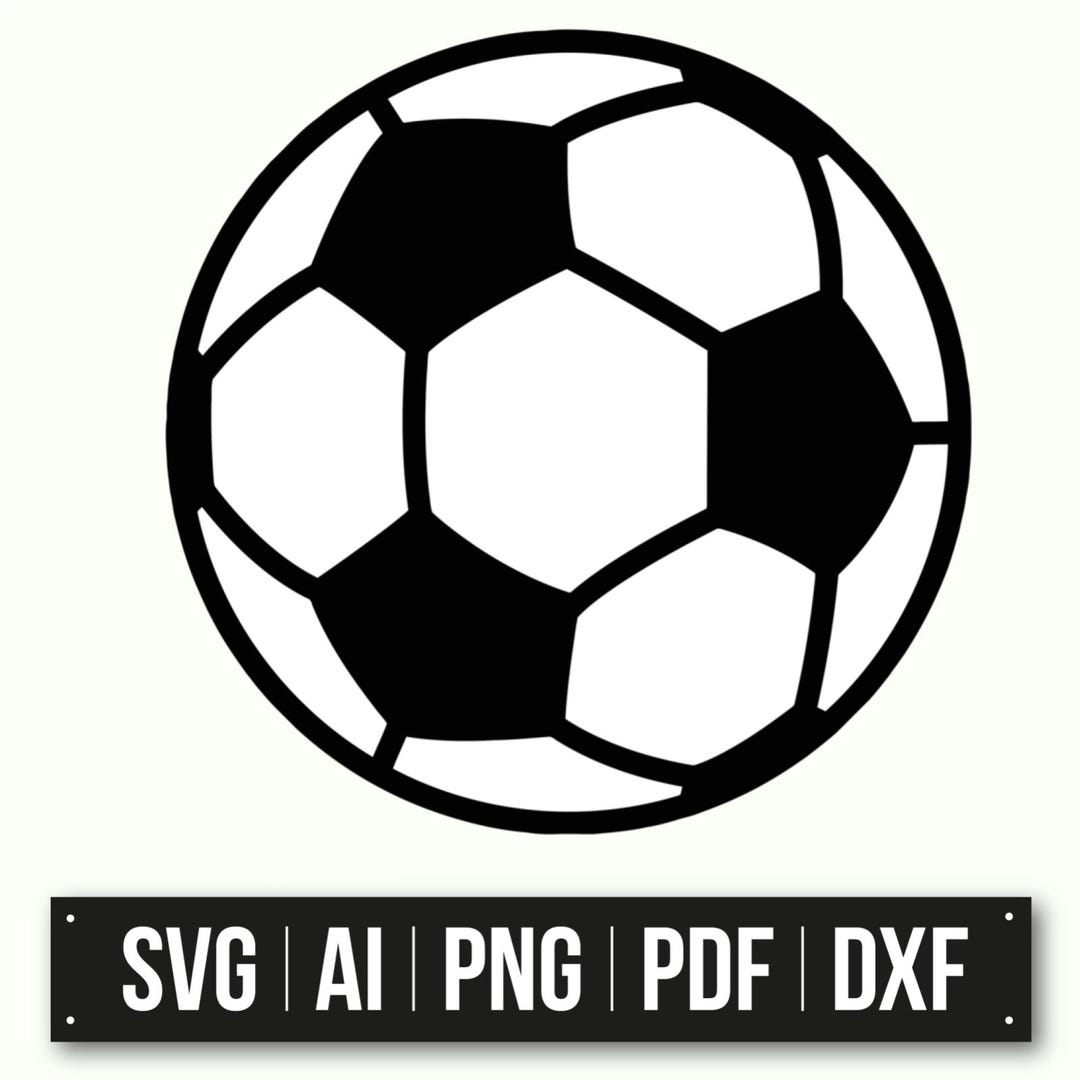 Soccer Ball Clipart | Football SVG | Sports Vector | Instant Download ...