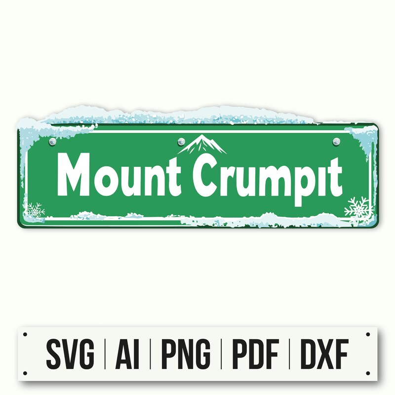 Mount Crumpit Sign - Etsy