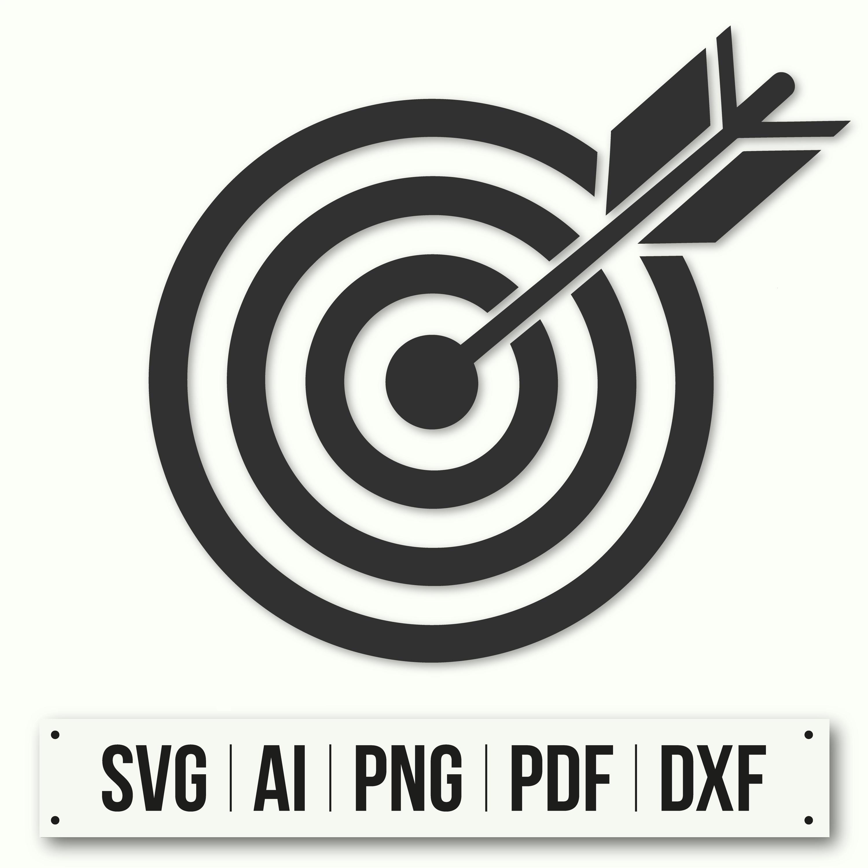Shooting Range Printable Target | Target SVG Files Clipart | Instant ...