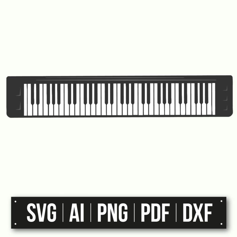 Piano Key Art - Etsy