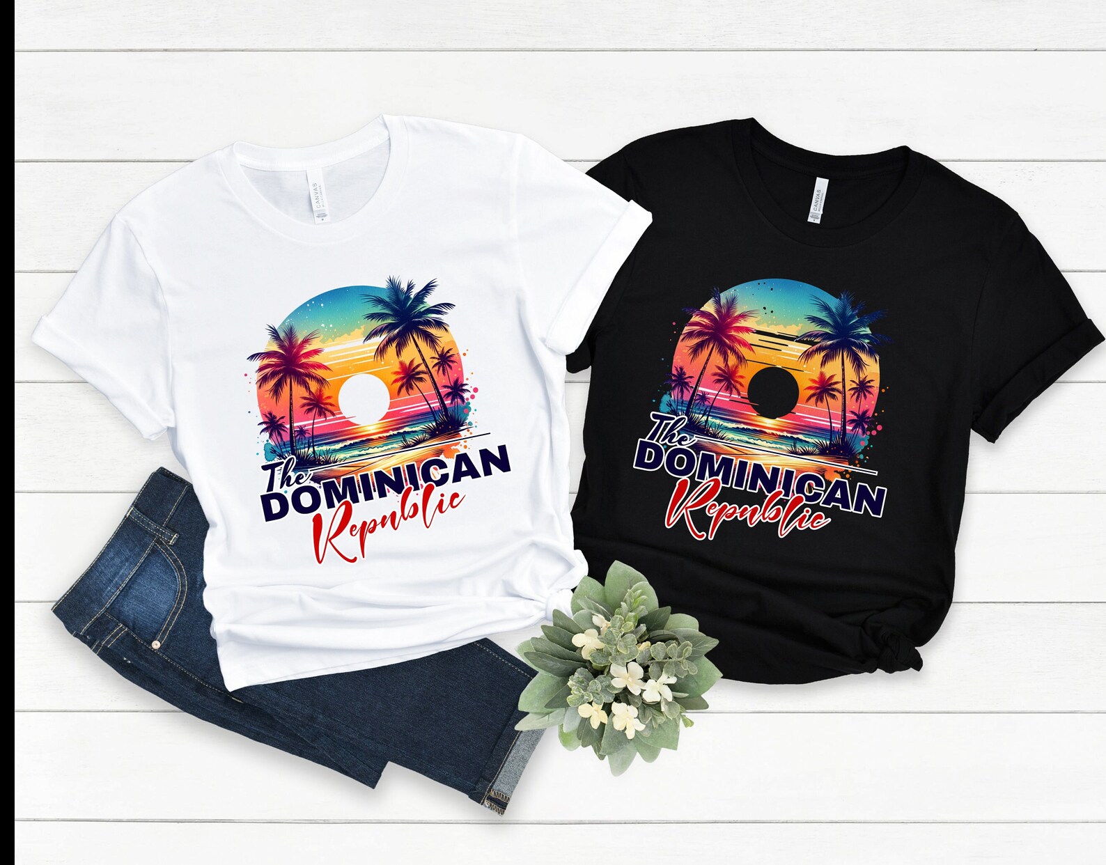 Dominican Flag Shirt| Dominican Republic T-shirt | T-shirt Made in DR ...