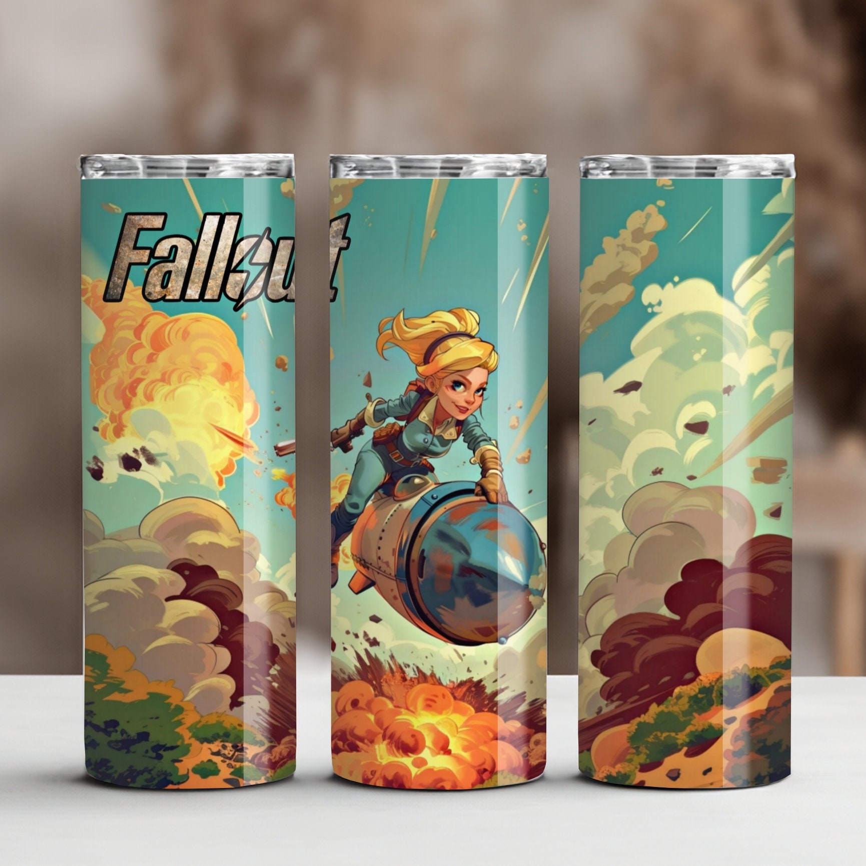 Fallout Vault Girl Pinup Tumbler Wrap Bundle - Etsy