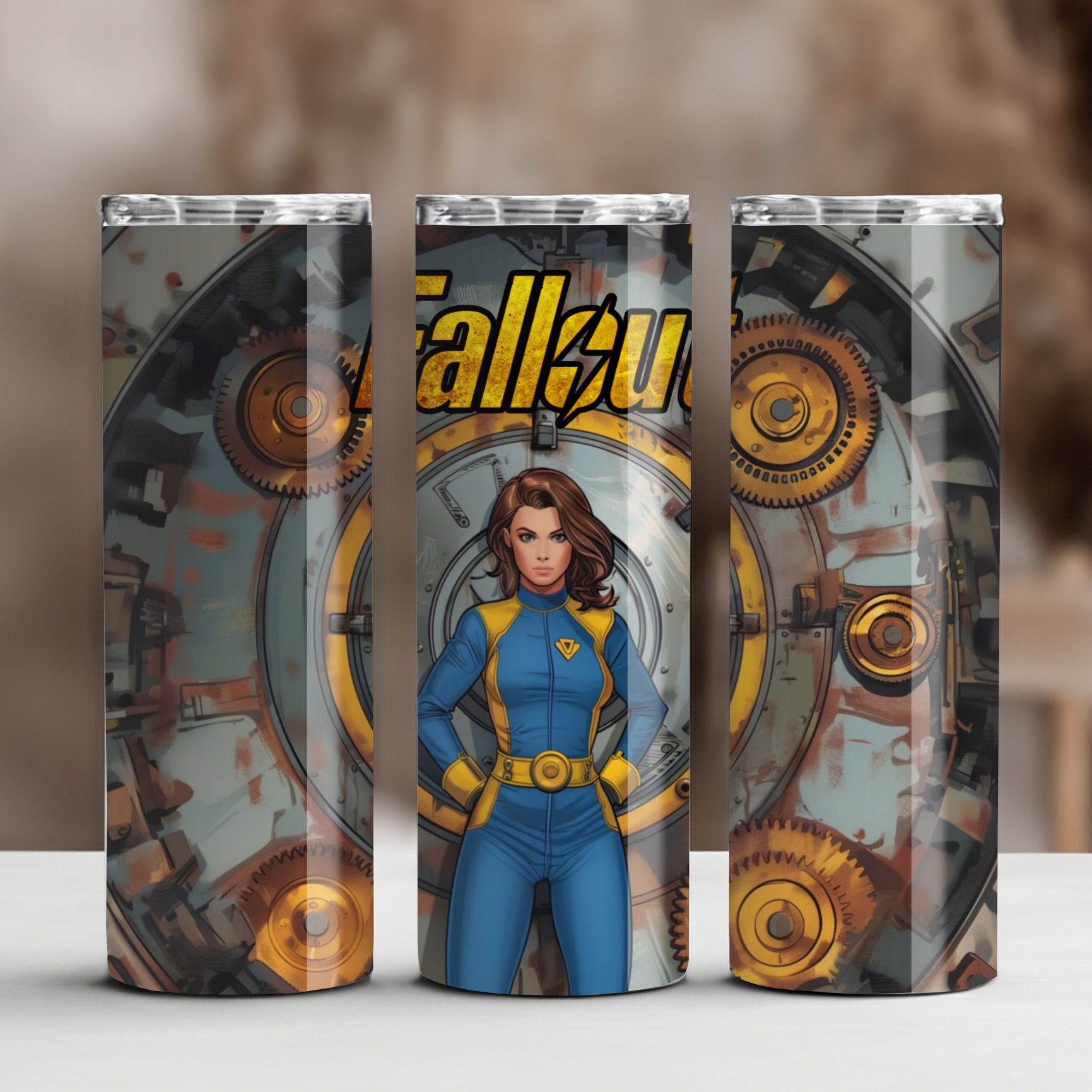 Fallout Vault Girl Pinup Tumbler Wrap Bundle - Etsy