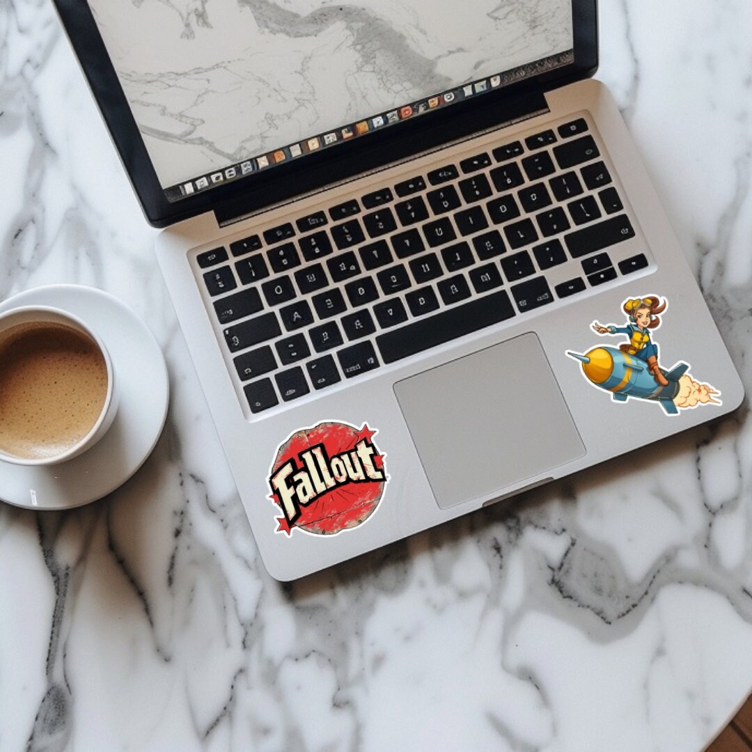 Fallout Printable Stickers Digital Decals for Post Apocalyptic ...