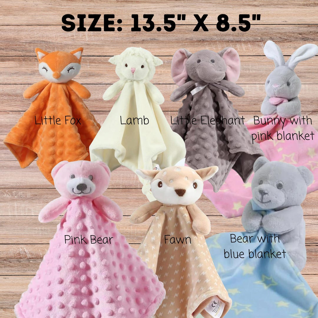 Embroidered Lovey, Personalized Lovey, Personalized Lovie, Custom Lovie ...