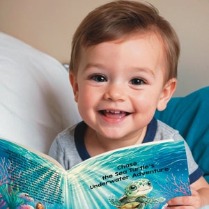 Personalized Children’s Book Child’s Name the Sea Turtle’s Underwater ...