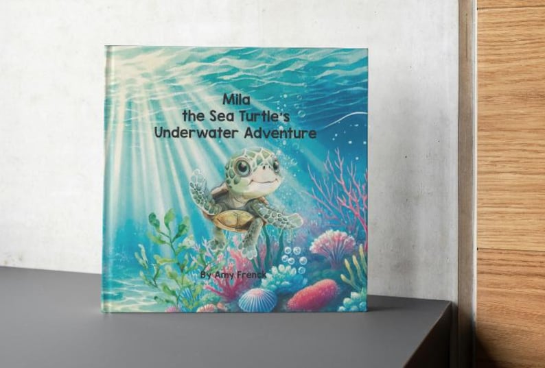 Personalized Children’s Book Child’s Name the Sea Turtle’s Underwater ...