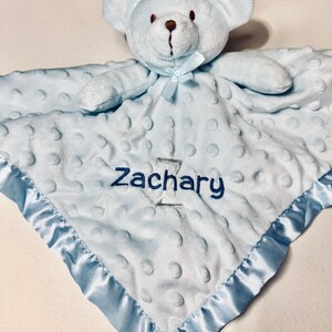 Embroidered Lovey, Personalized Lovey, Personalized Lovie, Custom Lovie ...