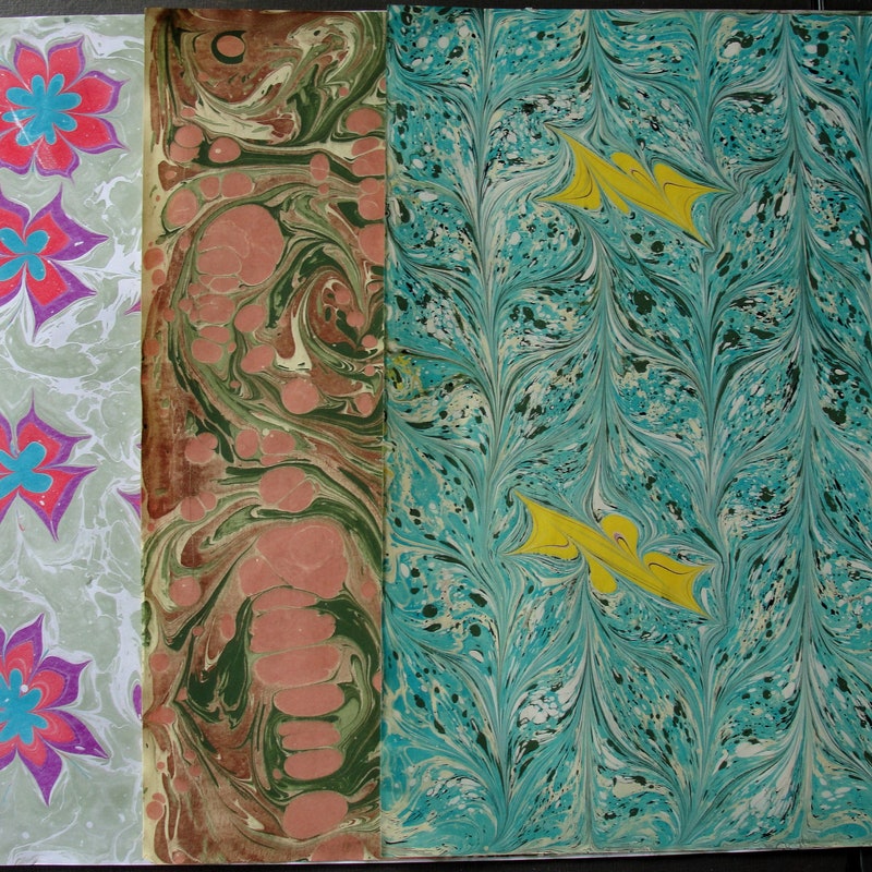 Marbled Paper - Etsy