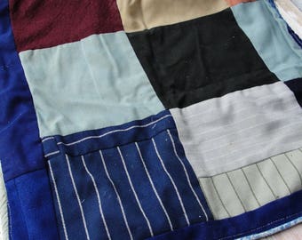 Soul Cloth Boro Cloth Patched Restored Fabric Faded Colors | Etsy