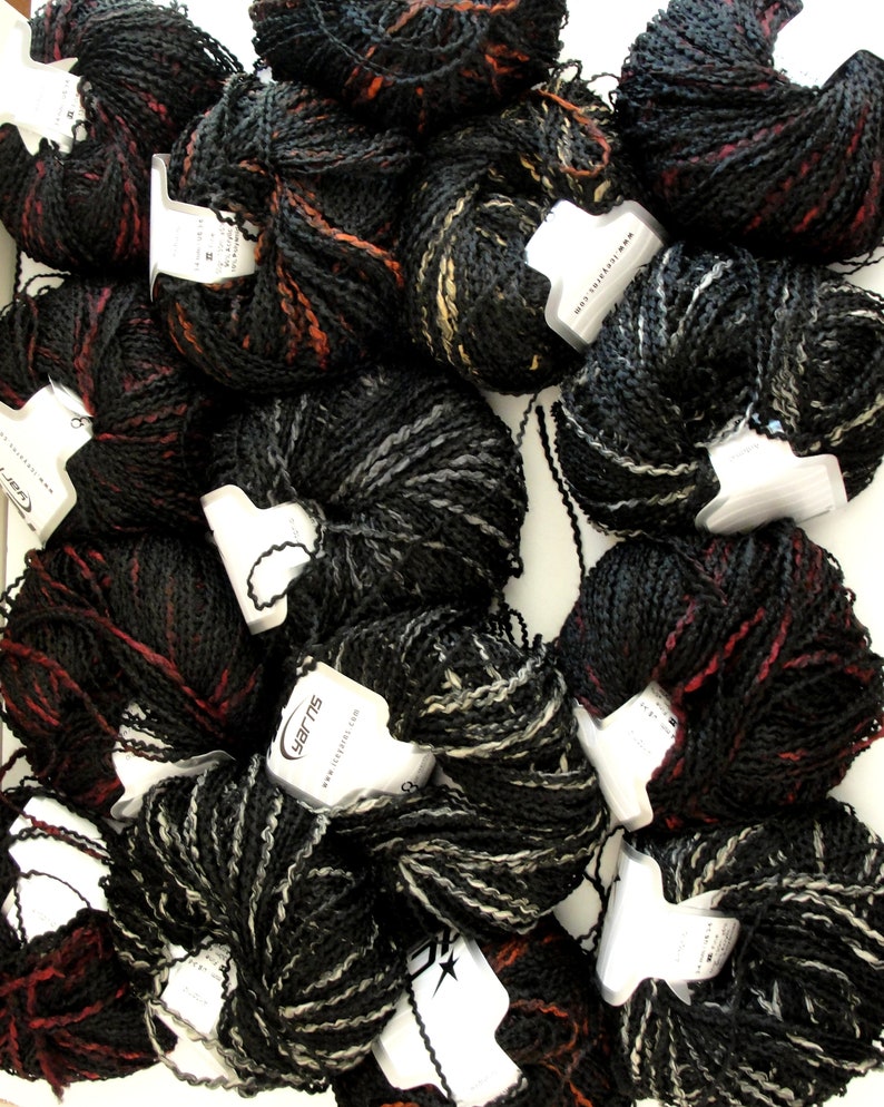 15 Balls of Ice Yarn 90/ Acrylic 10/ Polyamide Art Vegan Yarn Knitting ...