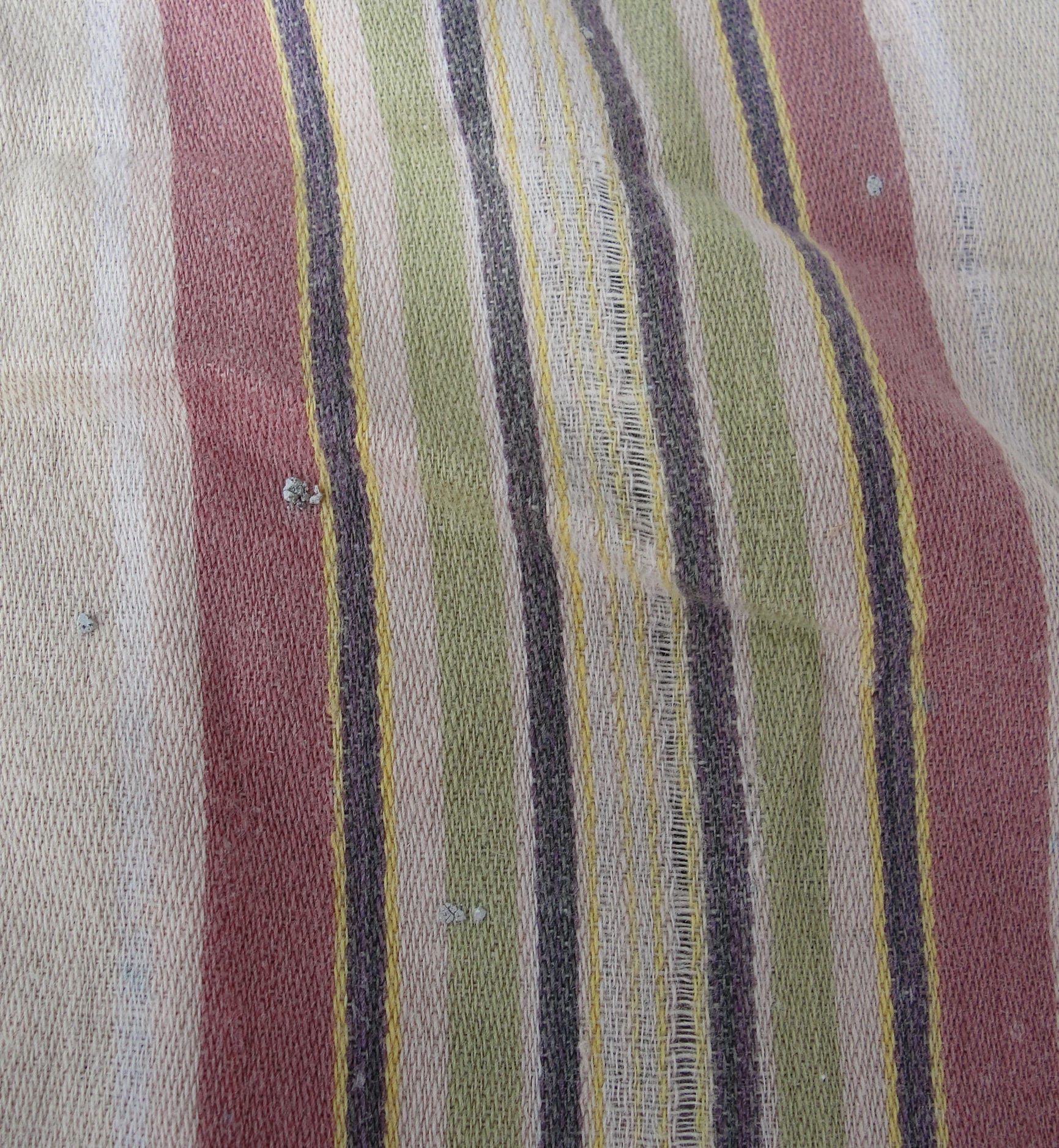 Soul Cloth Boro Cloth Patched Restored Fabric Faded Colors - Etsy