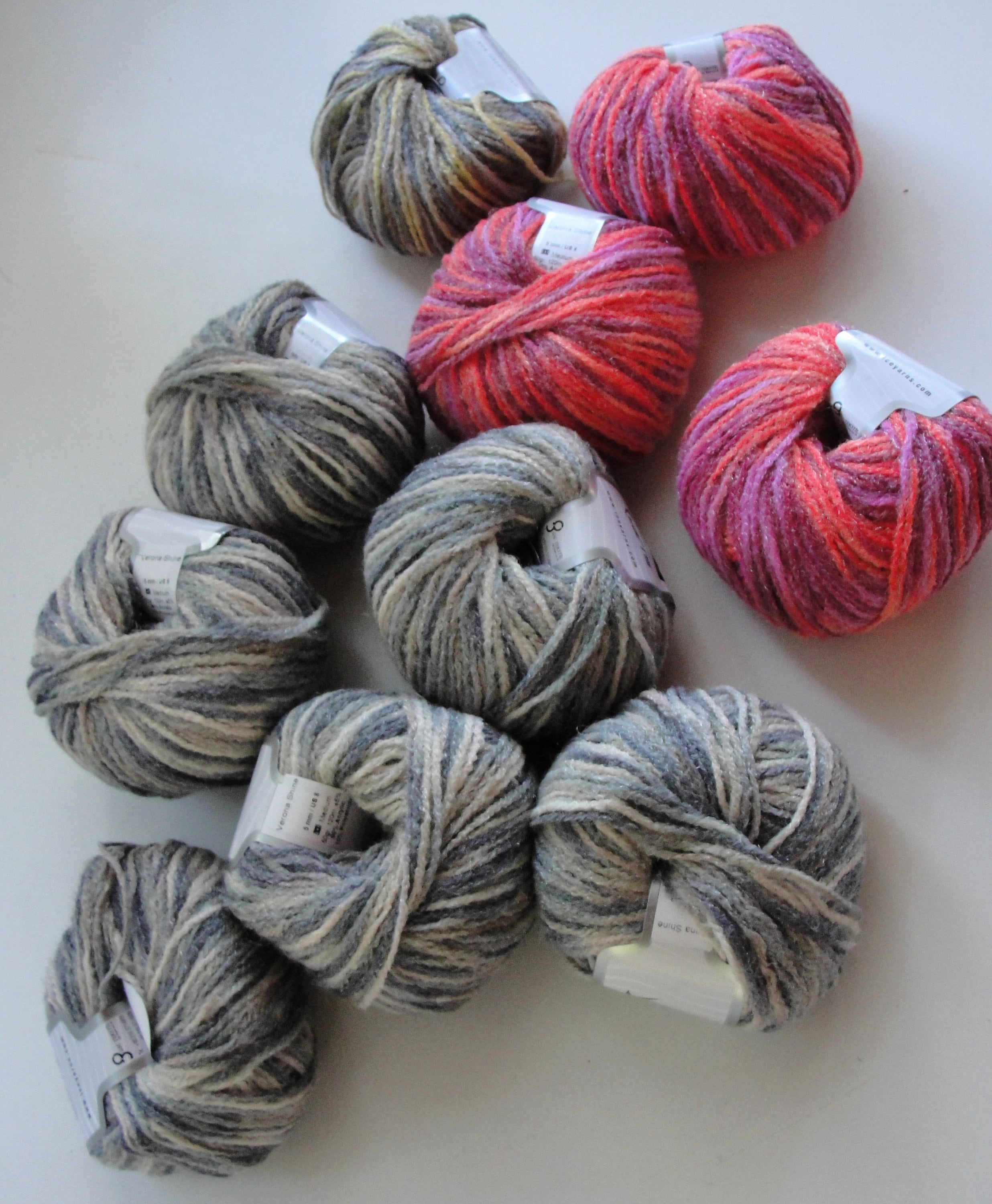 10 Skeins of Acrylic/ Polyamide Mix Yarn Medium Weight Yarn - Etsy