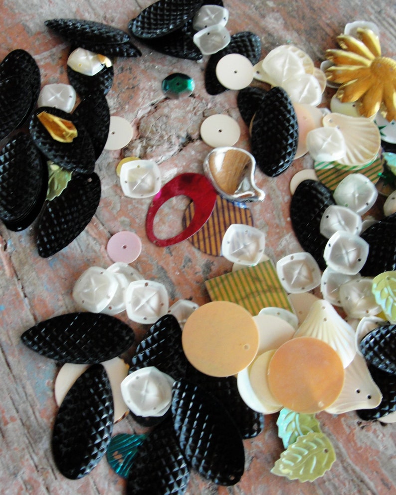 Vintage Sequins Mixed Lot Very Cool Sequins More Than 170pcs - Etsy