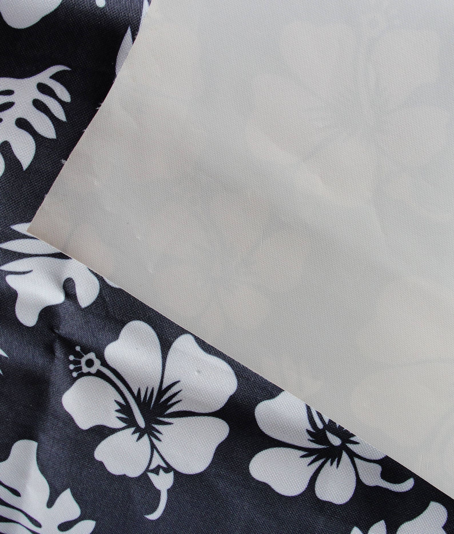 Floral Waterproof Bag Fabric Leaves and Flower Fabric Pieces - Etsy