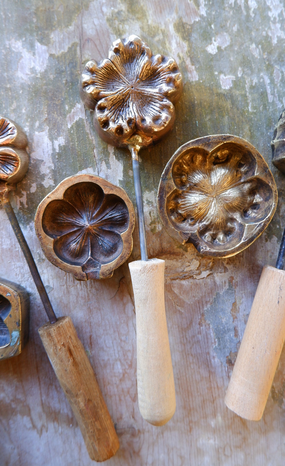 Vintage Brass Fabric Leather Flower Making Tools Millinery High Quality ...