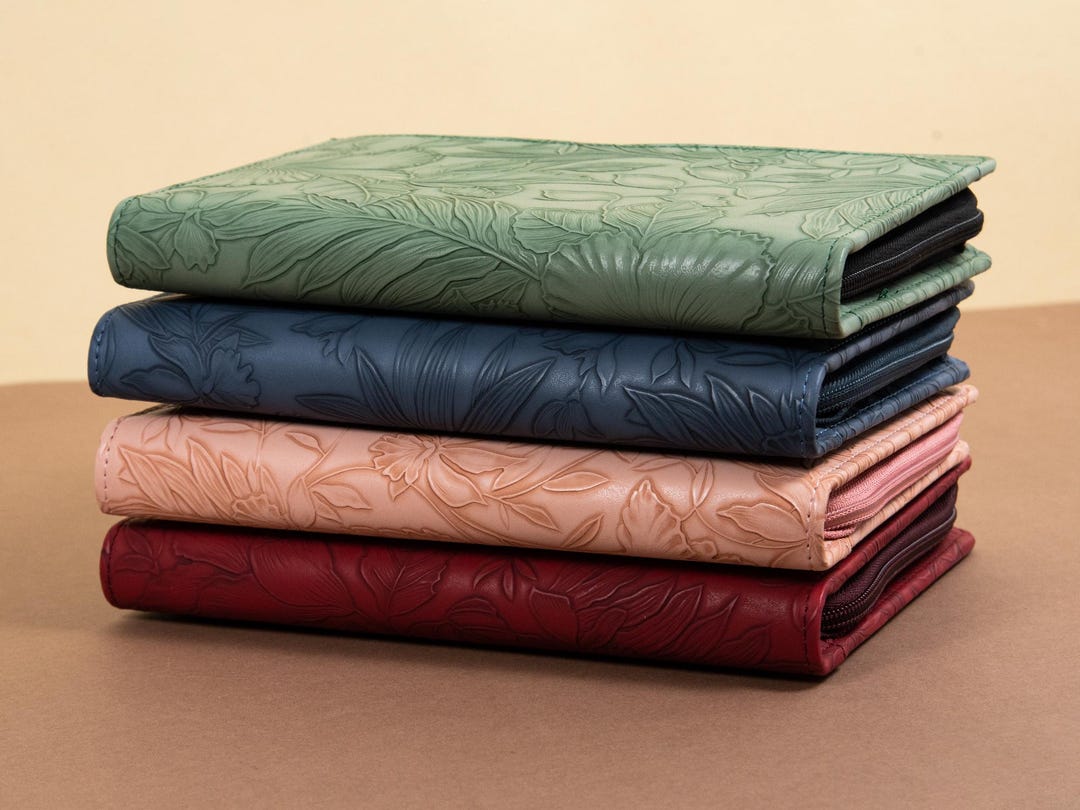 Personalized Refillable Leather Portfolio, A5 Journal Planner, Custom ...