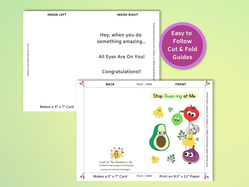 Printable Congratulations Card, Food Pun Card, Cute Congratulations ...