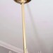 Clear Murano Glass Spike Sputnik With Interior Brass Spheres - Etsy