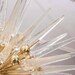 Clear Murano Glass Spike Sputnik With Interior Brass Spheres - Etsy