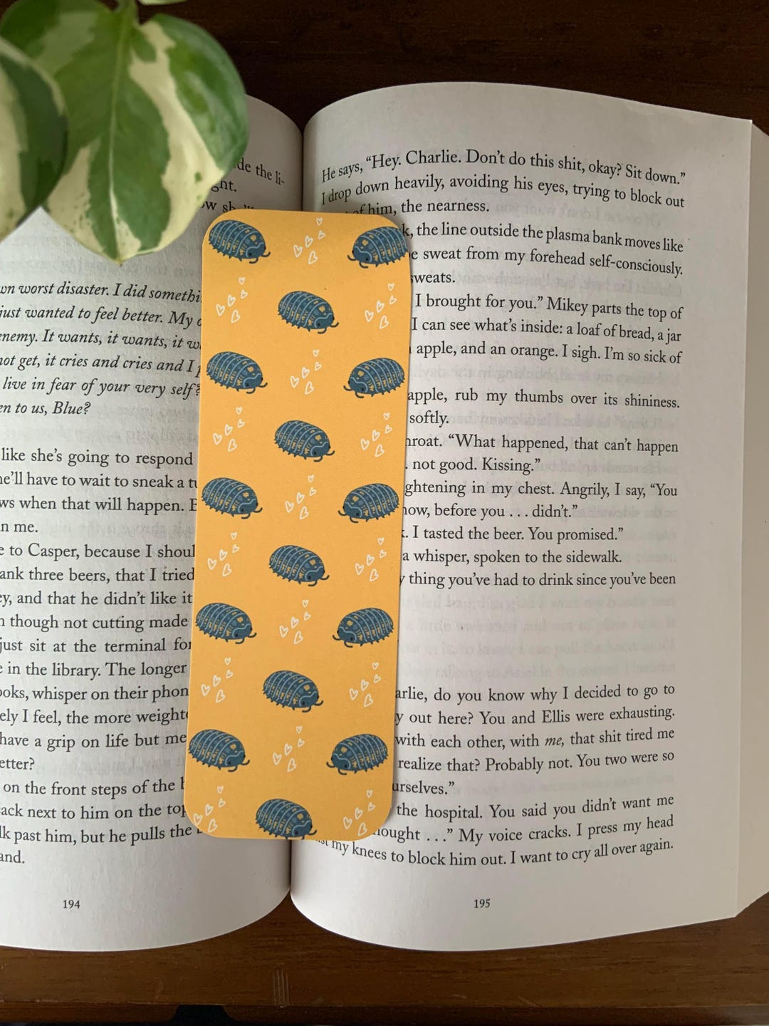 Isopod Bookmark-roly Poly, Potato Bug, Pill Bug Bookmark - Etsy