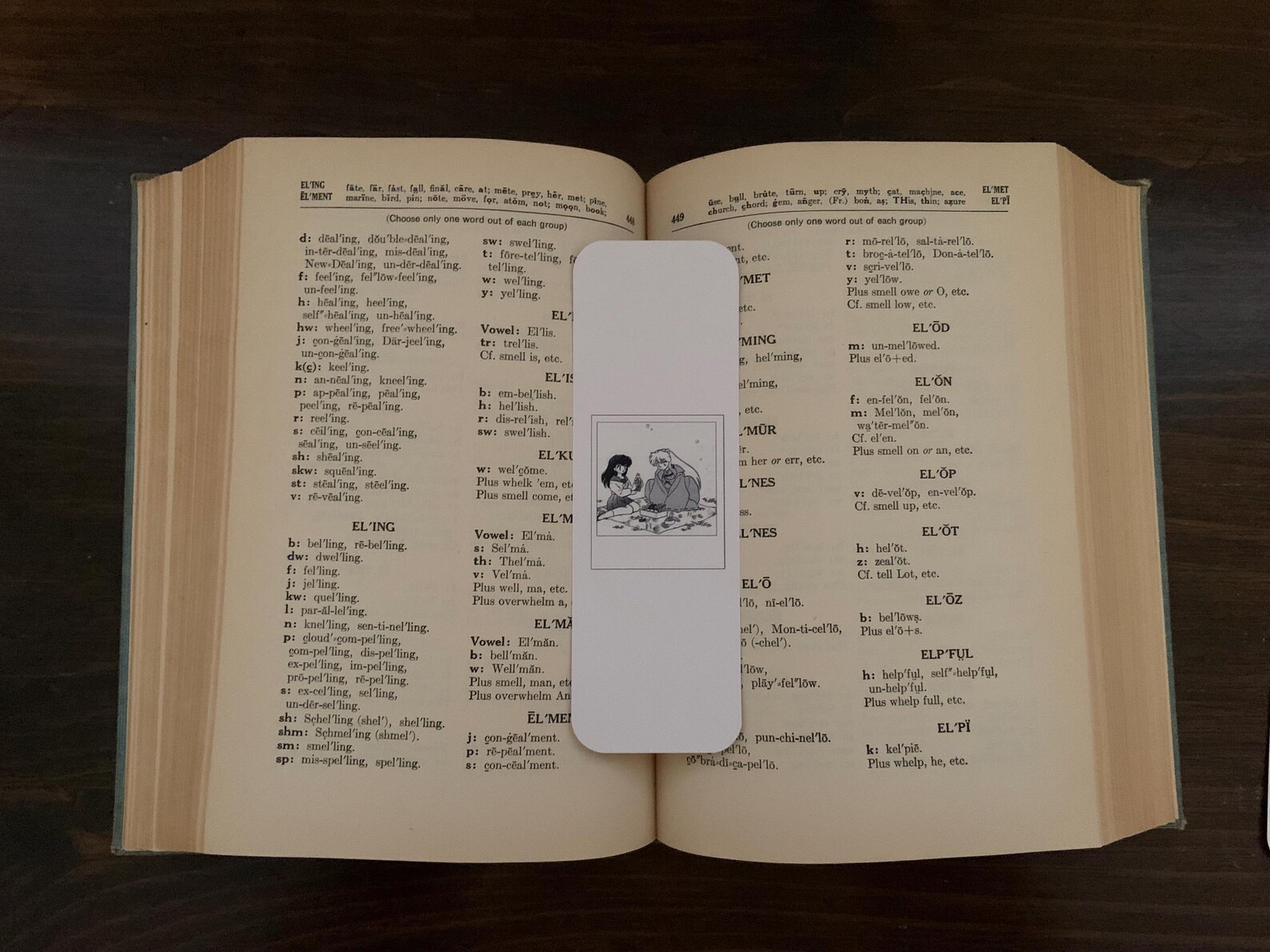 Inuyasha Bookmarks, Inuyasha and Kagome Bookmarks - Etsy